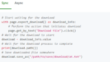 Python Playwrightで自動テスト(4) Downloadボタンでファイル保存 | DOEStarian Blog